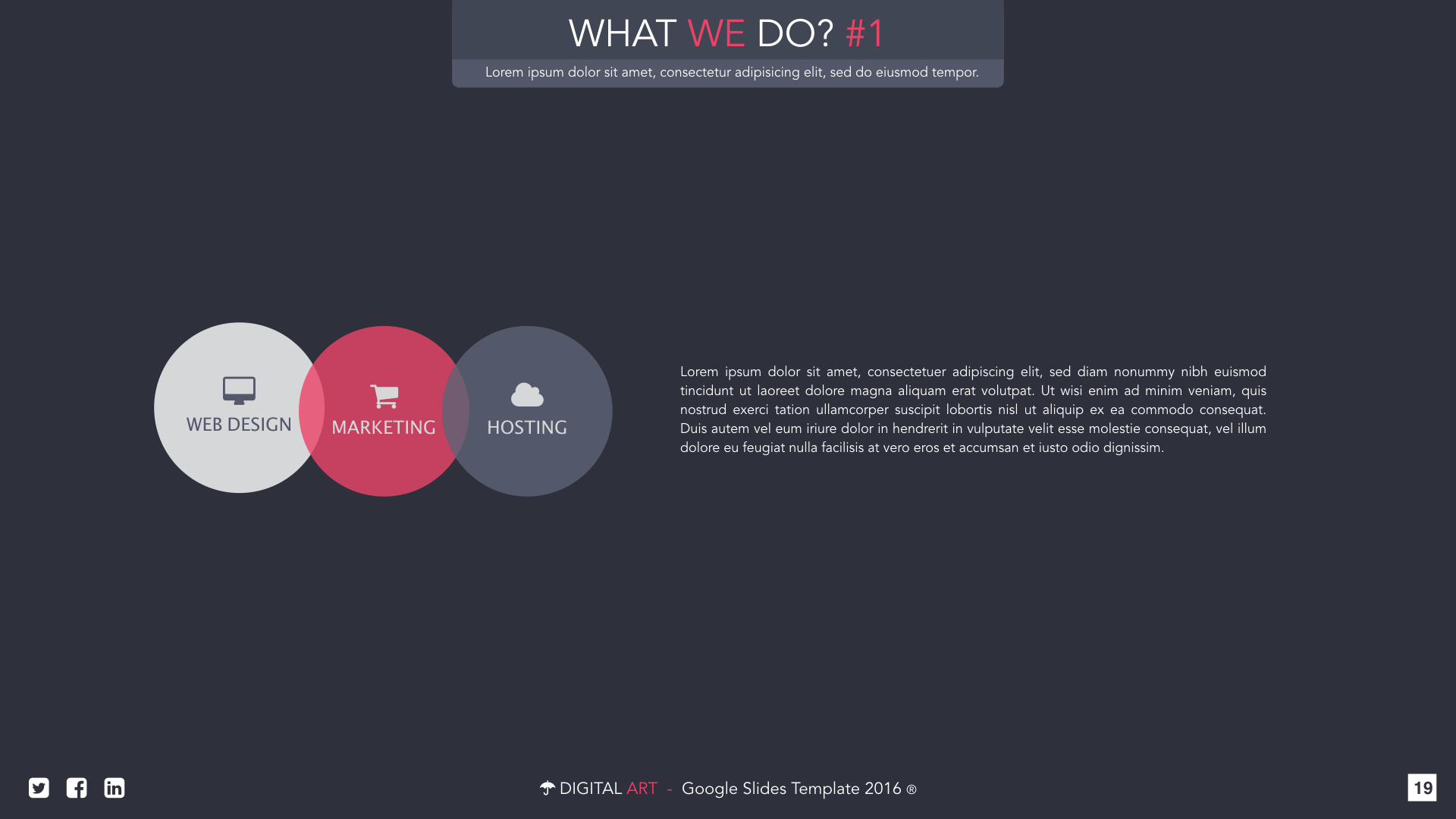 Digital Art - Google Slides Presentation Template, Presentation Templates