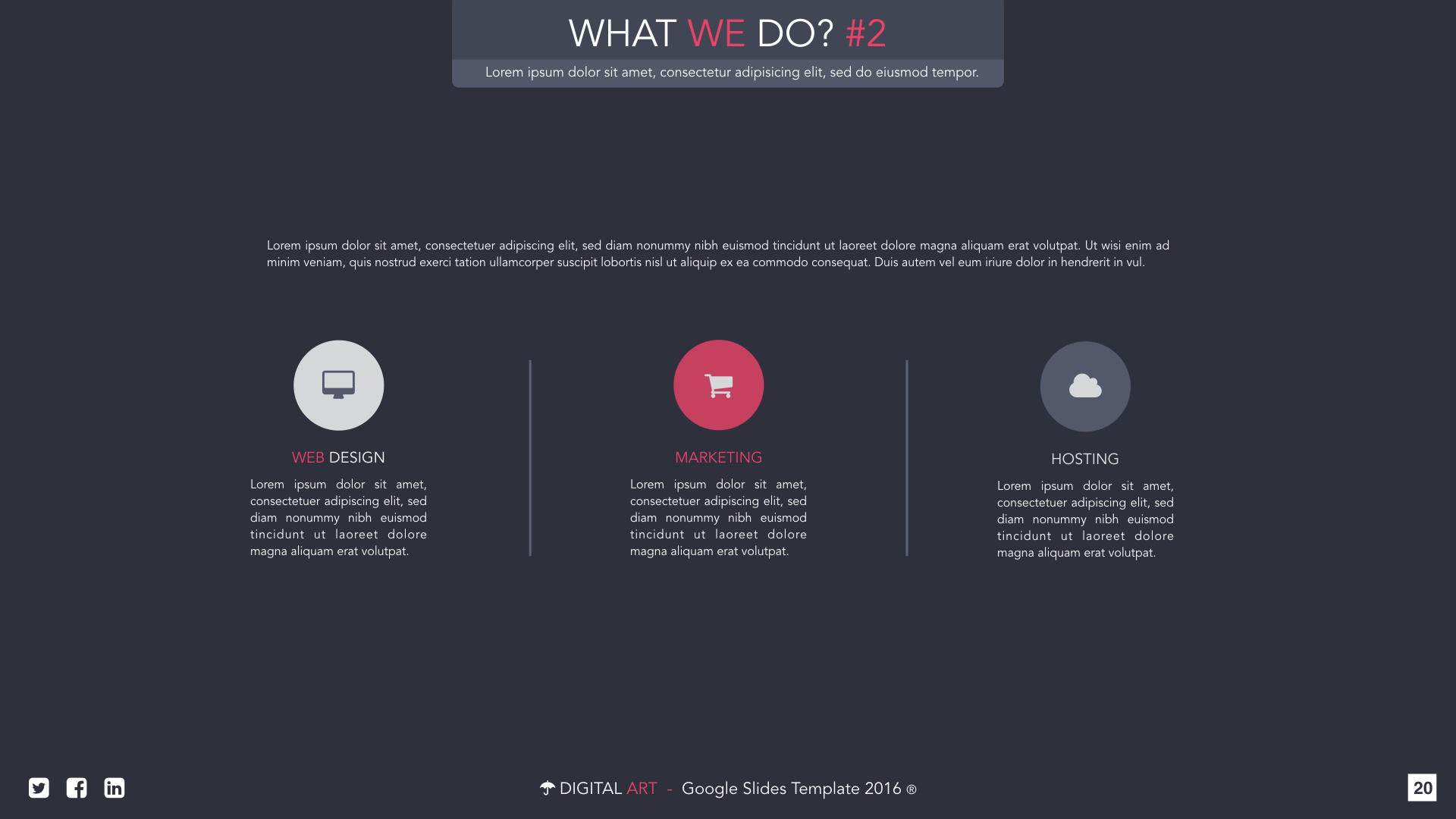 Digital Art - Google Slides Presentation Template, Presentation Templates