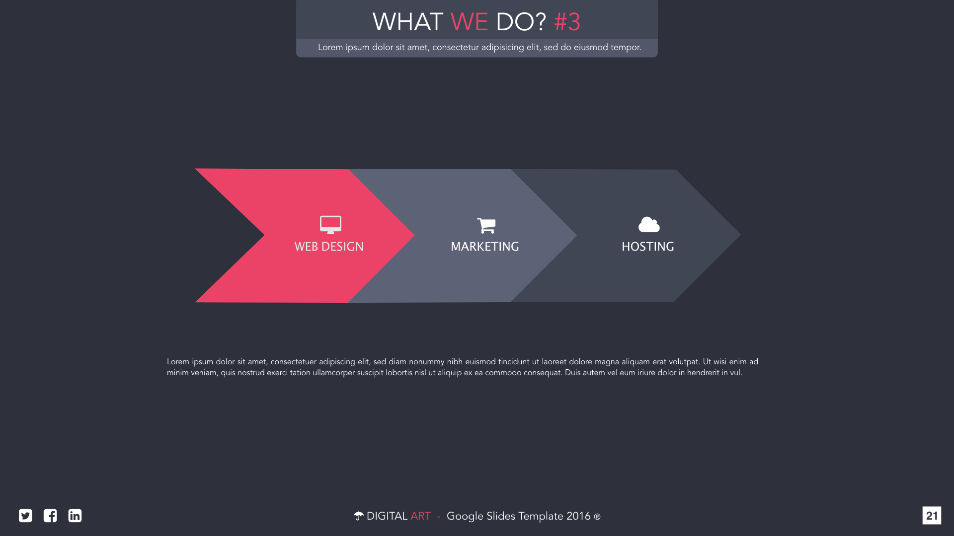 Digital Art - Google Slides Presentation Template, Presentation Templates