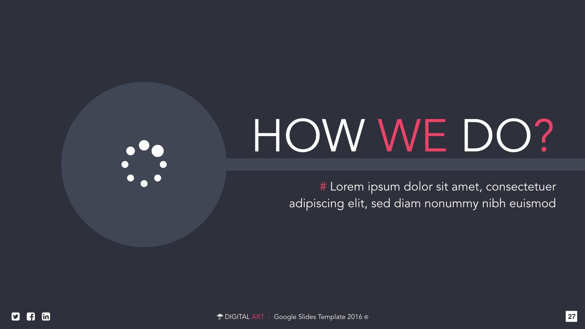 Digital Art - Google Slides Presentation Template, Presentation Templates