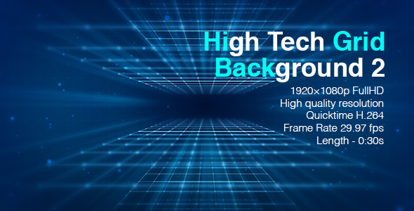 High Tech Grid Background 2, Motion Graphics | VideoHive