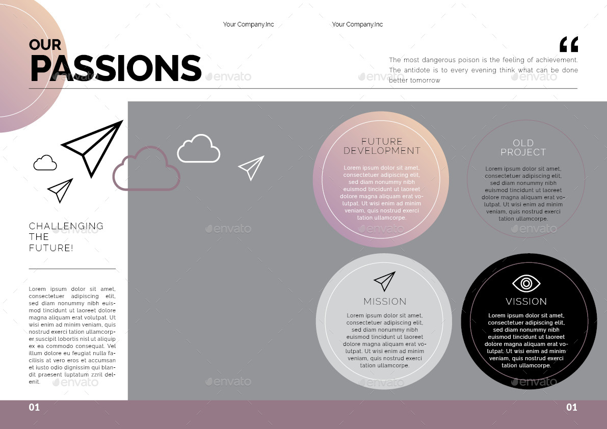 Company Profile, Print Templates | GraphicRiver