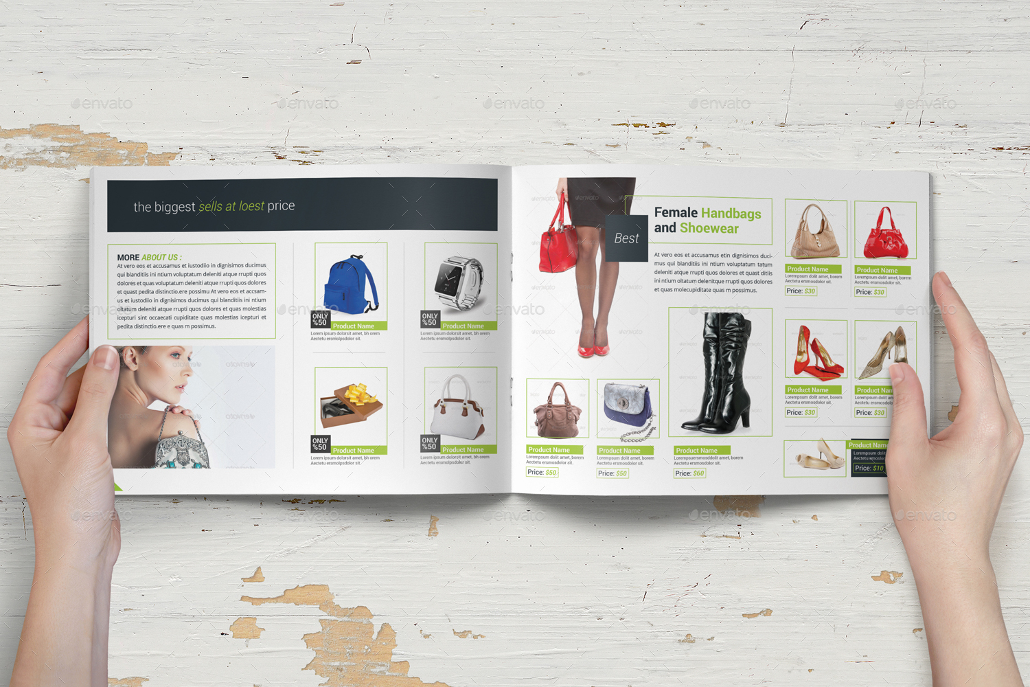 Product Promotion Catalog, Print Templates | GraphicRiver