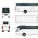 Bus Template, Vectors | GraphicRiver
