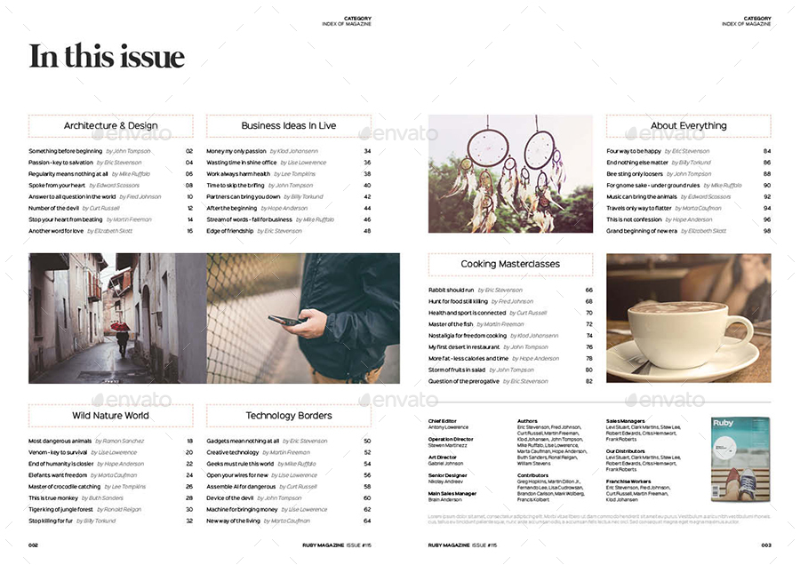 Magazine Bundle, Print Templates | GraphicRiver