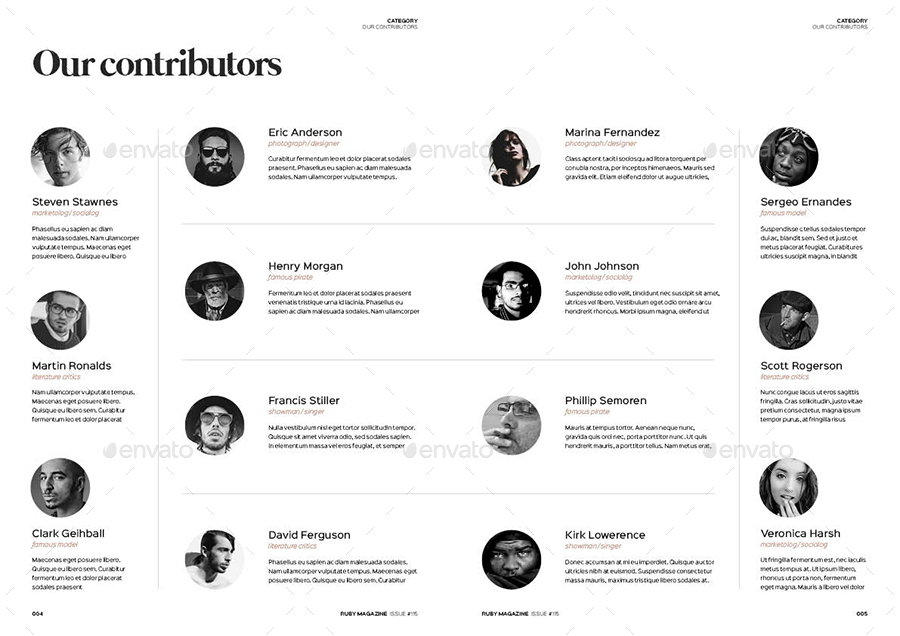 Magazine Bundle, Print Templates | GraphicRiver