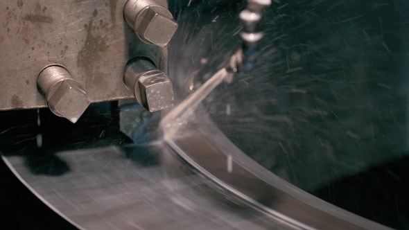 Rolls Of Steel Sheet In a Warehouse, Metal Processing On Modern Factory ...