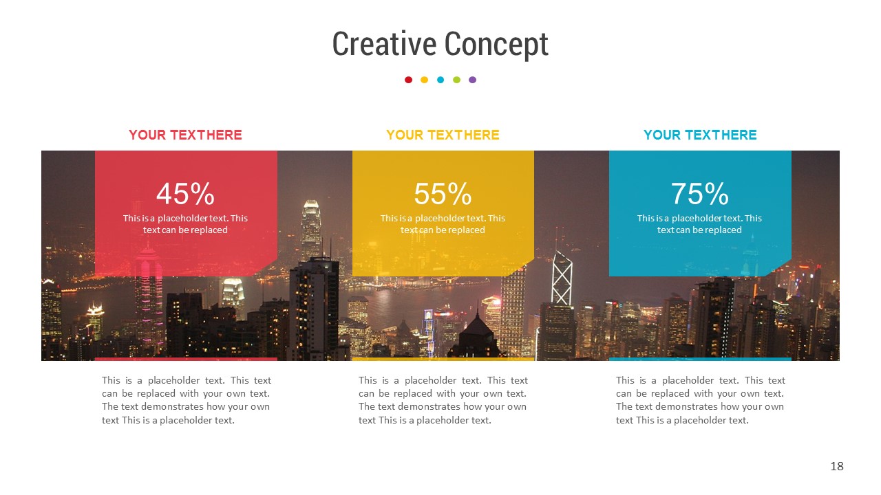 Full Colour PowerPoint Template by RRgraph | GraphicRiver