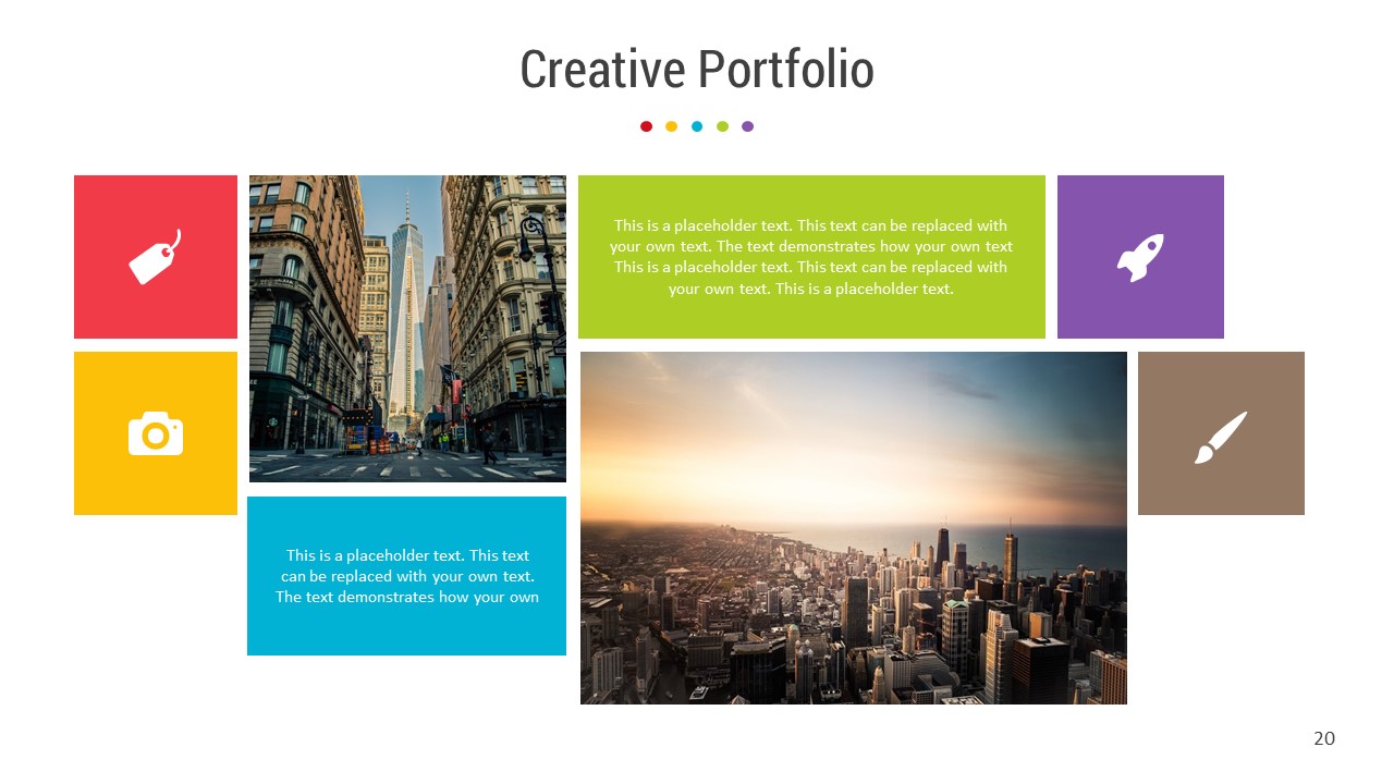 Full Colour PowerPoint Template by RRgraph | GraphicRiver
