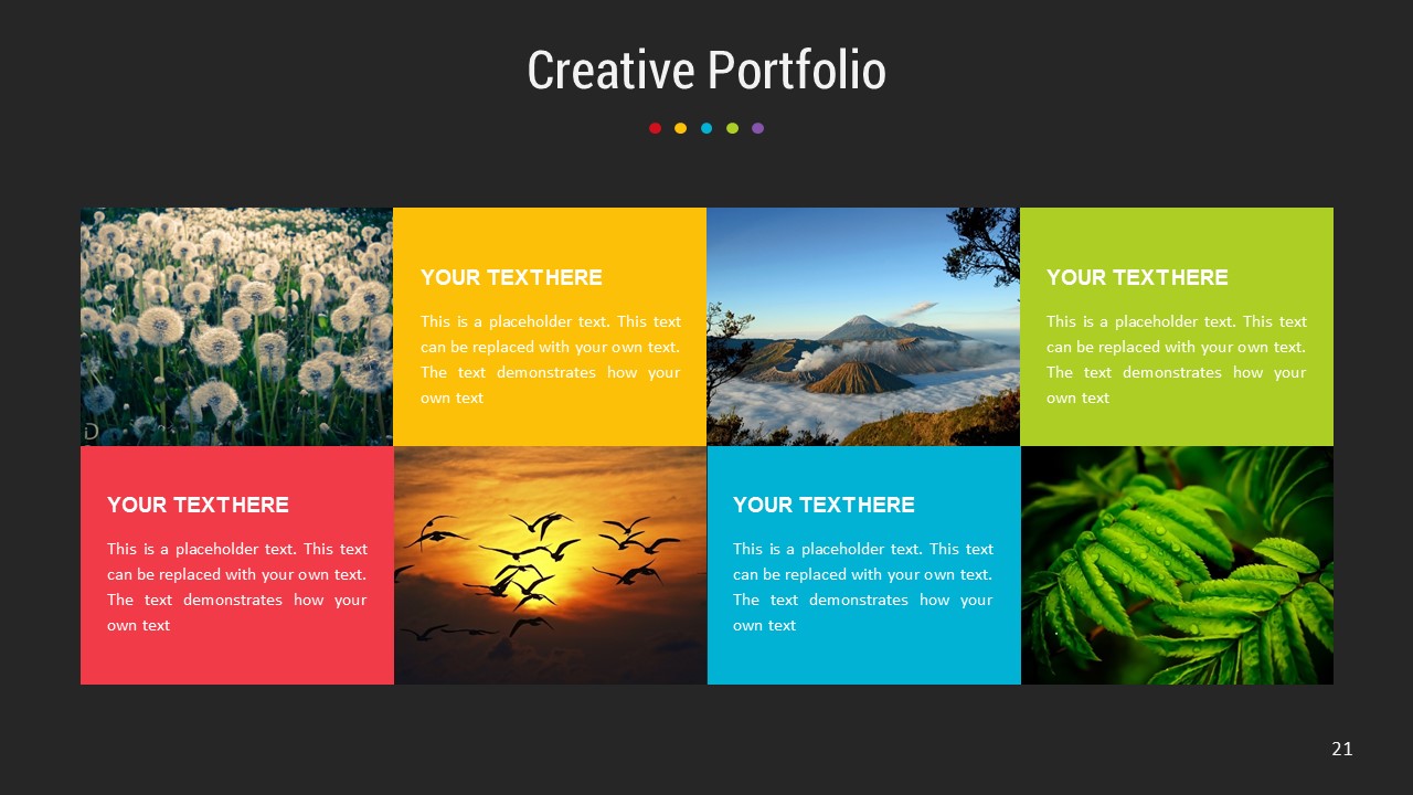 Full Colour PowerPoint Template by RRgraph | GraphicRiver