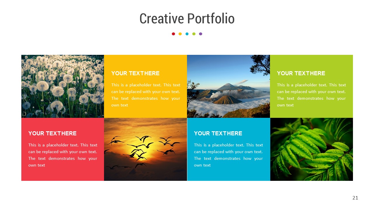 Full Colour PowerPoint Template by RRgraph | GraphicRiver