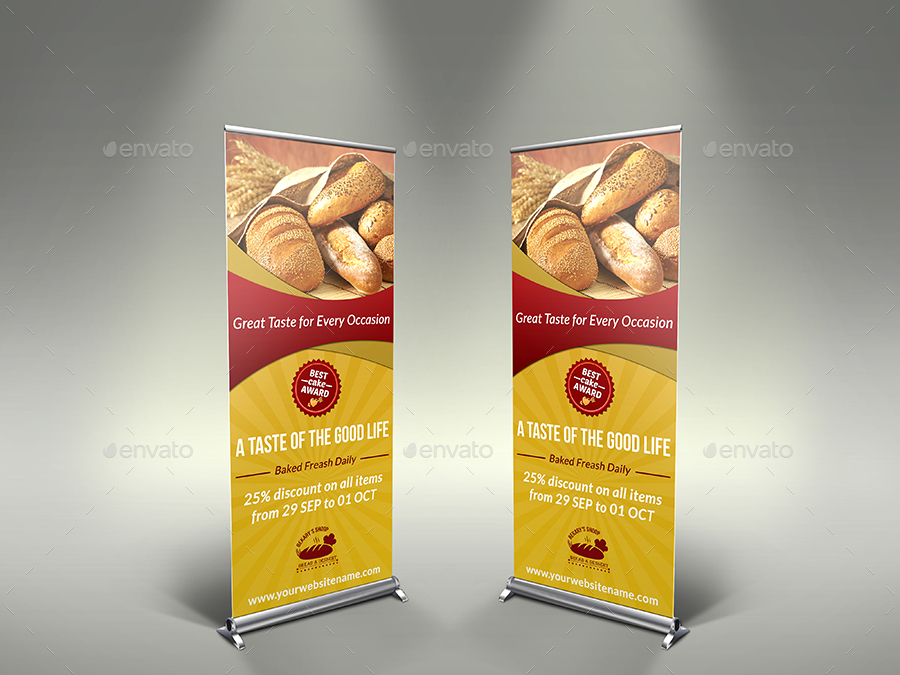 Bakery Advertising Bundle, Print Templates | GraphicRiver