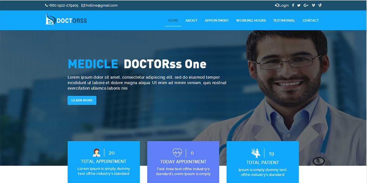 Doctorss - Doctor Appointment and Prescription System with Website by ...