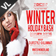 Winter Holiday Bash V01, Print Templates | GraphicRiver