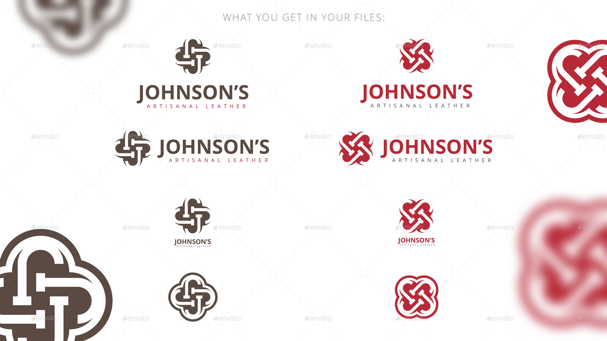 Johnsons Letter J Logo Template, Logo Templates | GraphicRiver