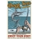 Vintage Deep Sea Fishing Poster, Vectors | GraphicRiver