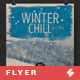 Winter Chill Out - Flyer / Poster Artwork Template A3, Print Templates