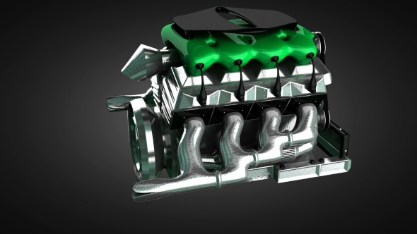 Loop Rotate Car Engine, Motion Graphics | VideoHive
