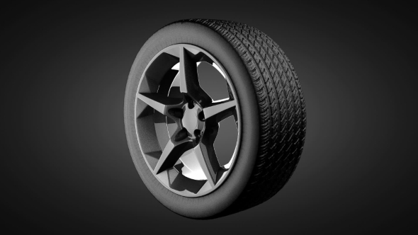 Loop Rotate Car Wheel, Motion Graphics | VideoHive