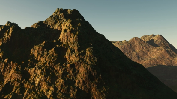 Mountains At Sunset, Motion Graphics | VideoHive