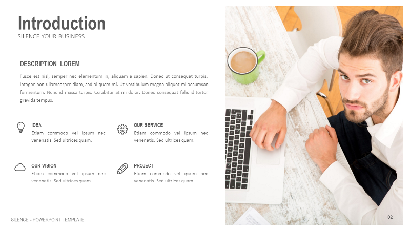 Silence Powerpoint Template by PresentaKit | GraphicRiver
