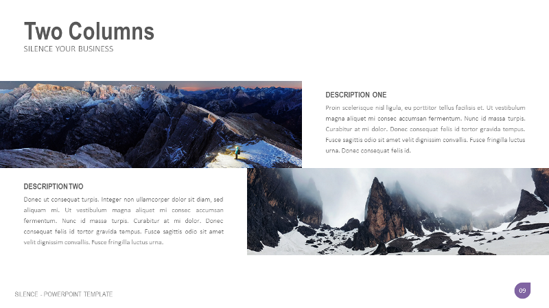 Silence Powerpoint Template, Presentation Templates | GraphicRiver