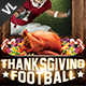 Thanksgiving Football V01, Print Templates | GraphicRiver