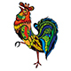 Rooster Symbol, Vectors | GraphicRiver