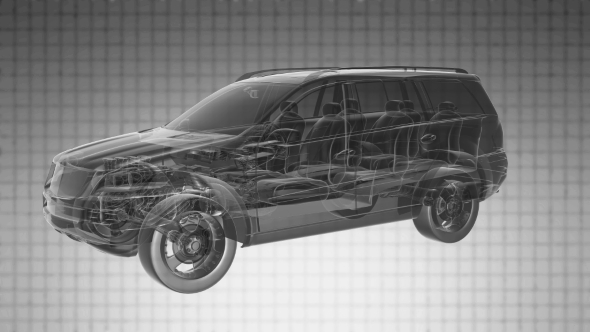 Loop Car Rotate, Motion Graphics | VideoHive