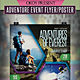 Adventure Event Flyer / Poster, Print Templates | GraphicRiver