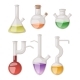 Lab Flask Vector Set., Vectors | GraphicRiver