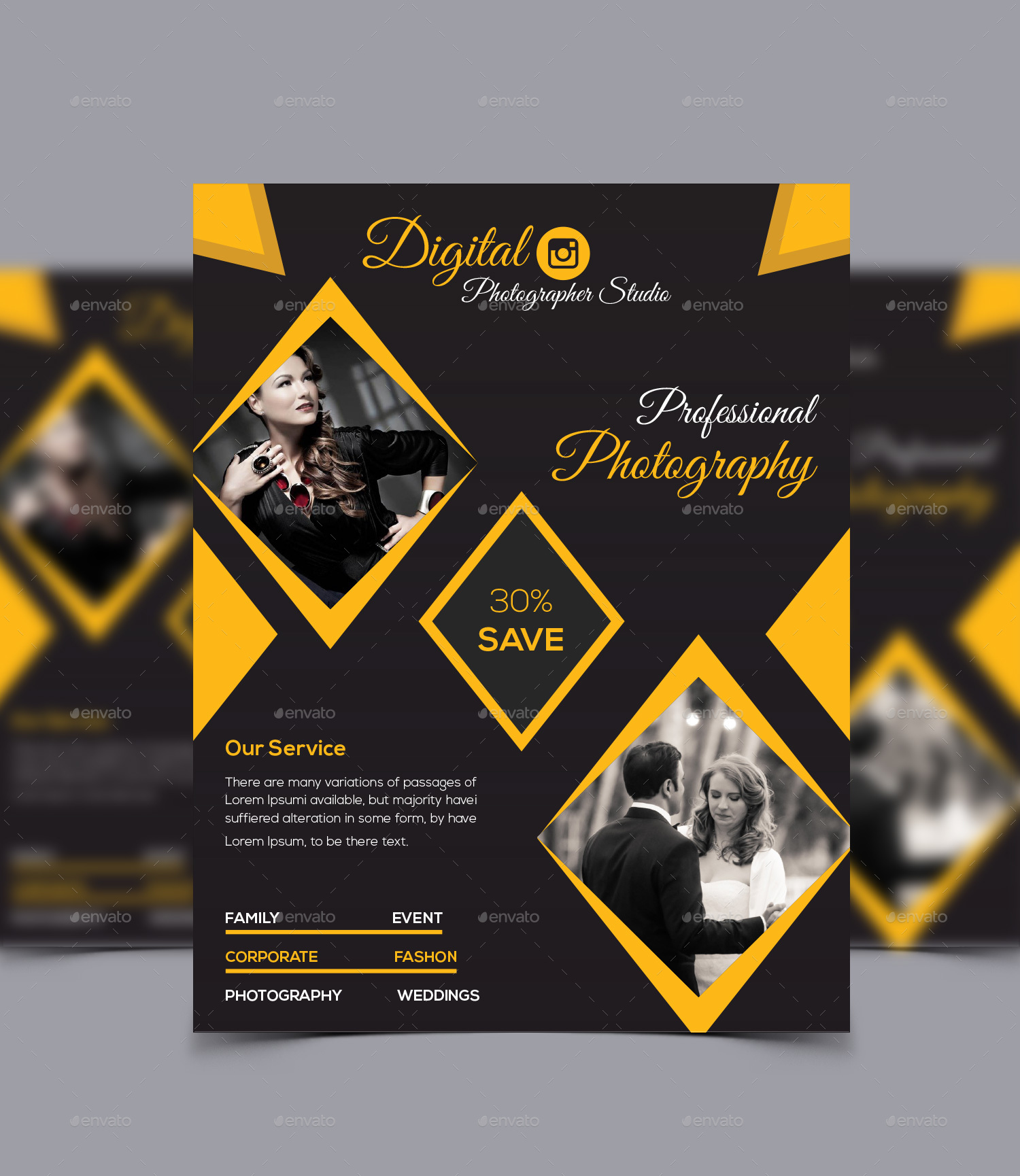 Photography Business Flyer, Print Templates | GraphicRiver
