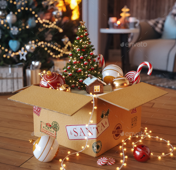 Opened gift box Stock Photo by Determined | PhotoDune