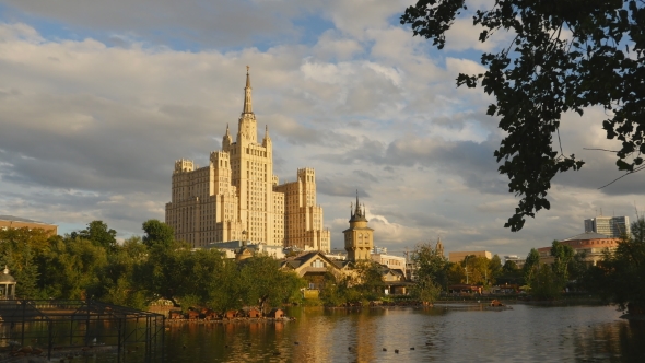Kudrinskaya Square Building Is One Of Seven Stalinist Skyscrapers ...