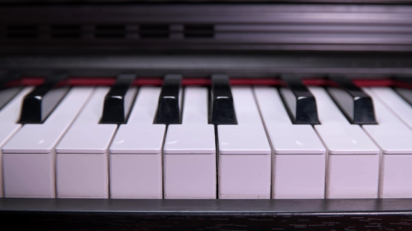 Animated Play Piano Keys, Stock Footage | VideoHive