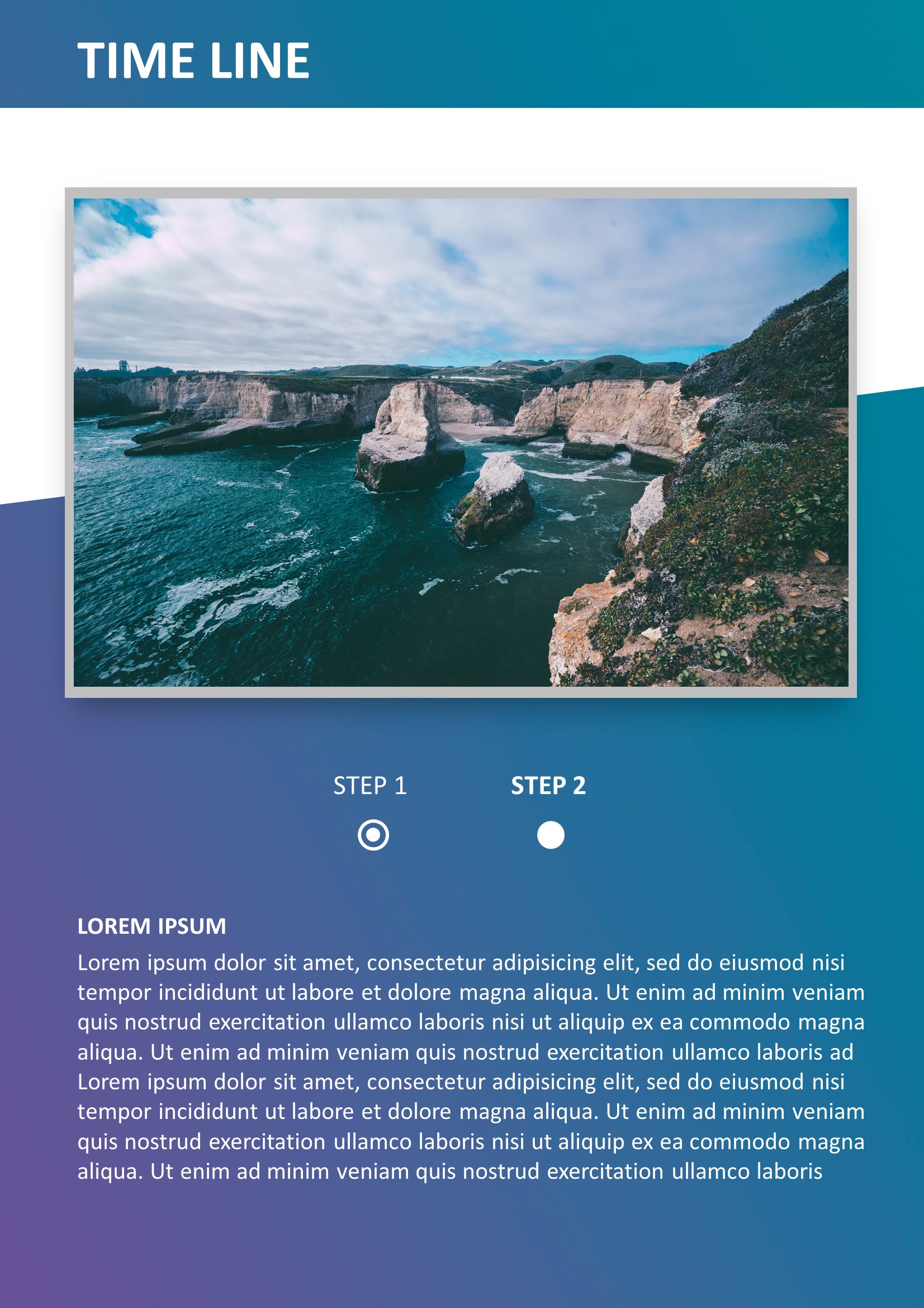 Vertical Gradient - PowerPoint Template, Presentation Templates ...