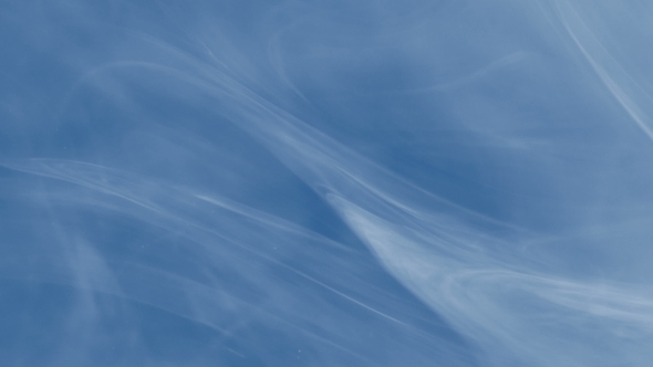 White Ink And Particles Slowly Floating Like Smoke, Stock Footage ...