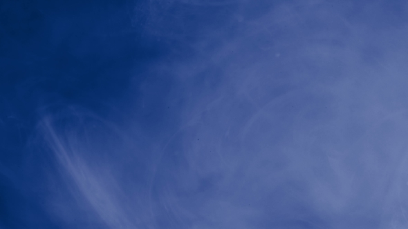 White Ink And Particles Slowly Floating Like Smoke, Stock Footage ...