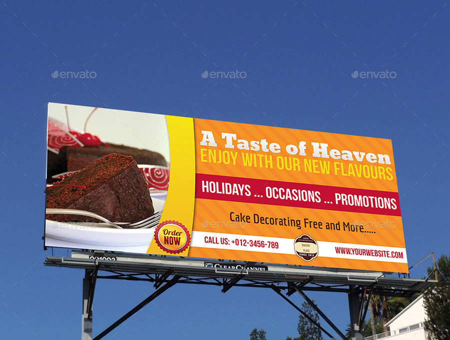 Cake and Cafe Advertising Bundle, Print Templates | GraphicRiver