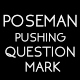 Poseman Pushing Question Mark, Motion Graphics | VideoHive