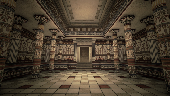 Pharaoh Tutankhamun Room, Motion Graphics | VideoHive