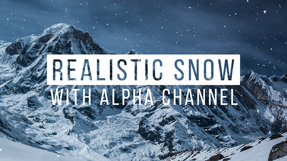 Realistic Snow, Motion Graphics | VideoHive