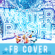 Winter Bash Party Flyer Template (+Facebook Timeline Cover), Print ...