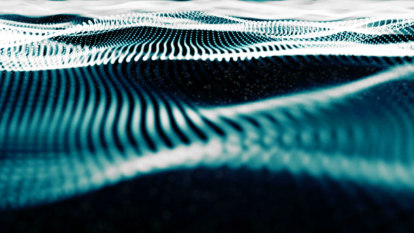 Digital Wave Particles Form 06, Motion Graphics | VideoHive