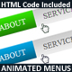 Animated Menus, Web Elements | GraphicRiver