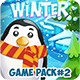 Christmas Winter Frozen Full Game Pack 2 with Game Map and GUI, Game Assets