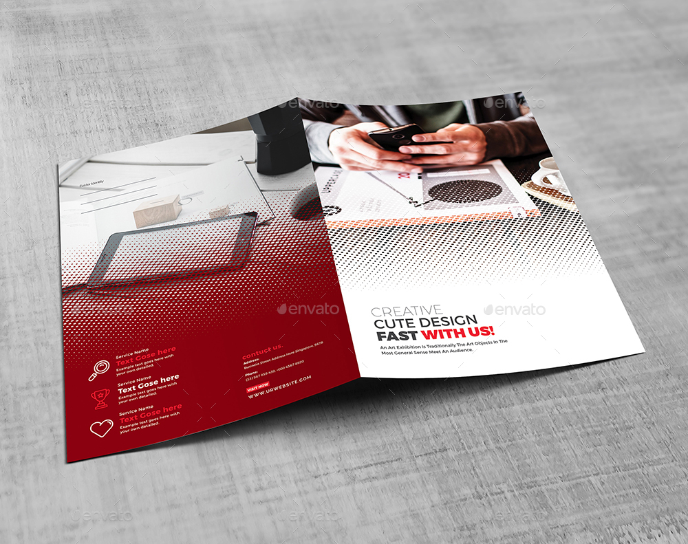 Presentation Folder, Print Templates | GraphicRiver