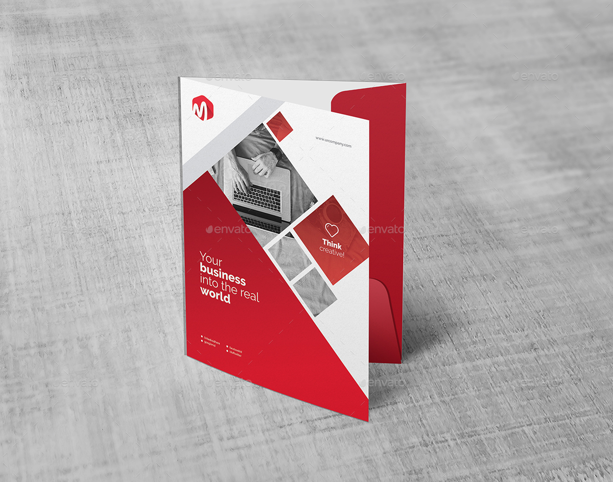 Presentation Folder, Print Templates | GraphicRiver