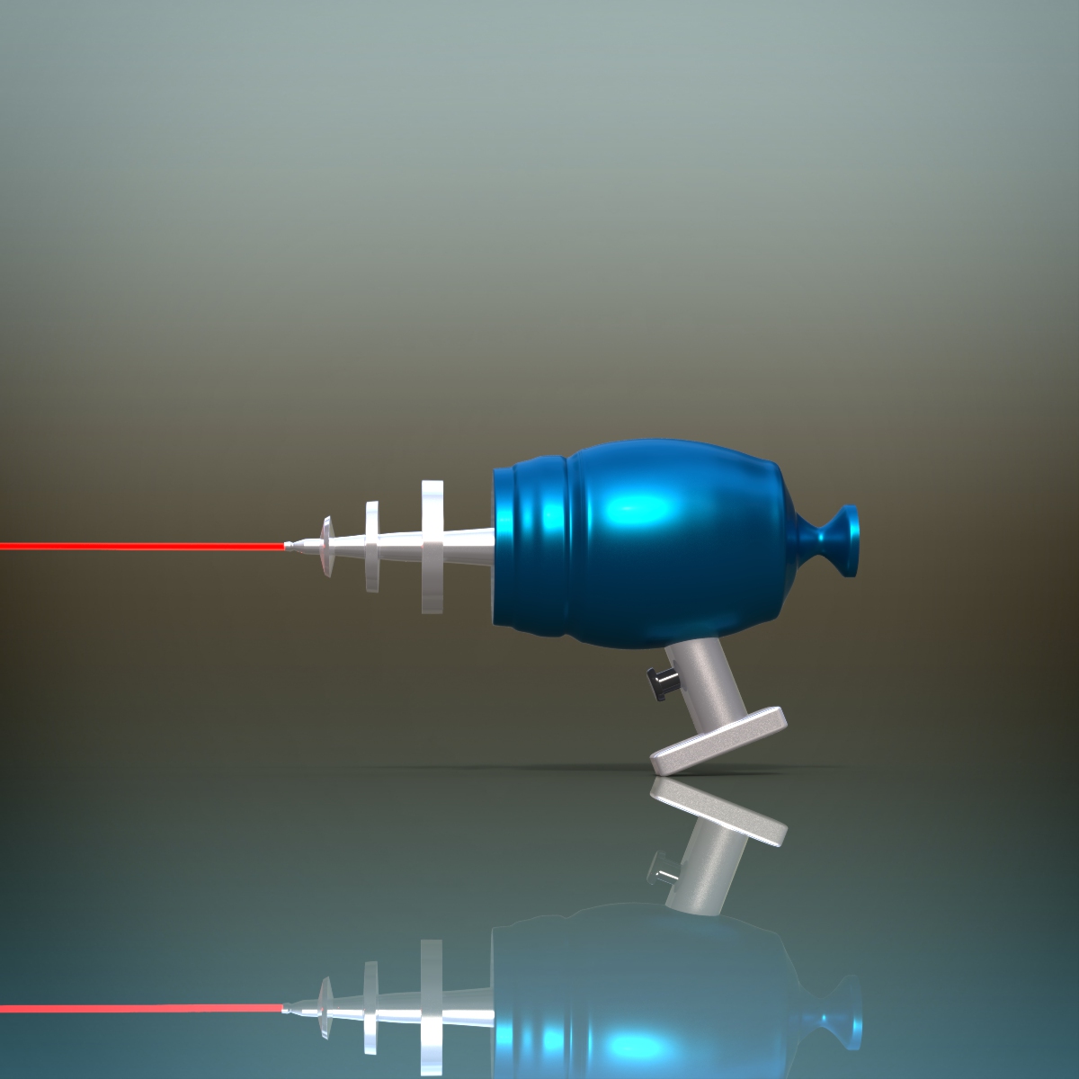 Alien Ray gun by deepocean3d | 3DOcean