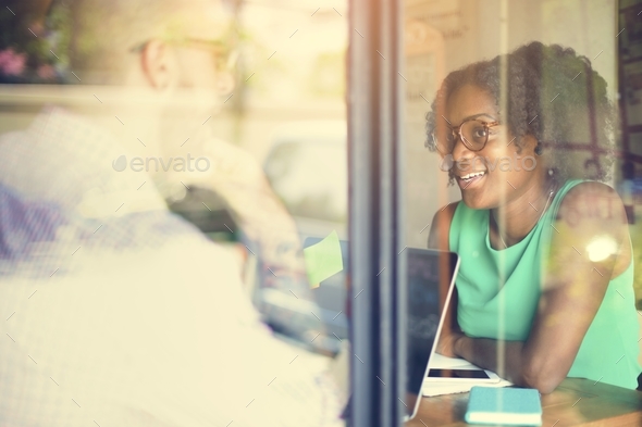 African Descent Correspondence Talking Strategy Concept Stock Photo by Rawpixel